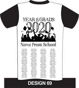Designs | Nova Prom - Year 6 T-Shirts